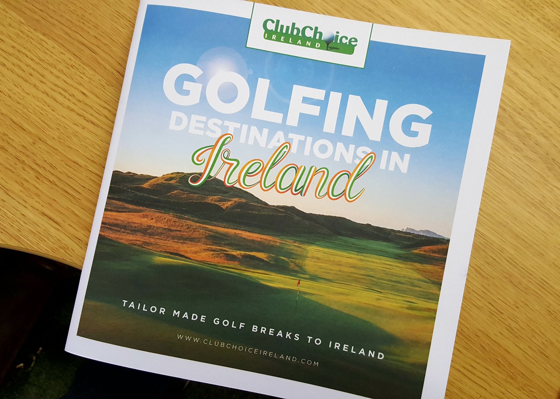 'Great Golfing Destinations' magazine - Club Choice Ireland